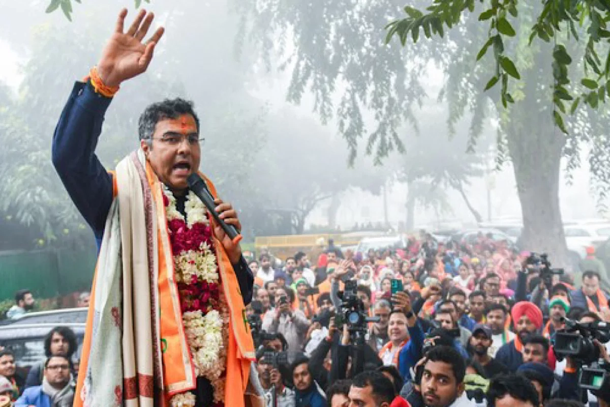 BJP's Parvesh Verma accuses Kejriwal of violating MCC, files complaint ... BJP's Parvesh Verma accuses Kejriwal of violating MCC, files complaint ...