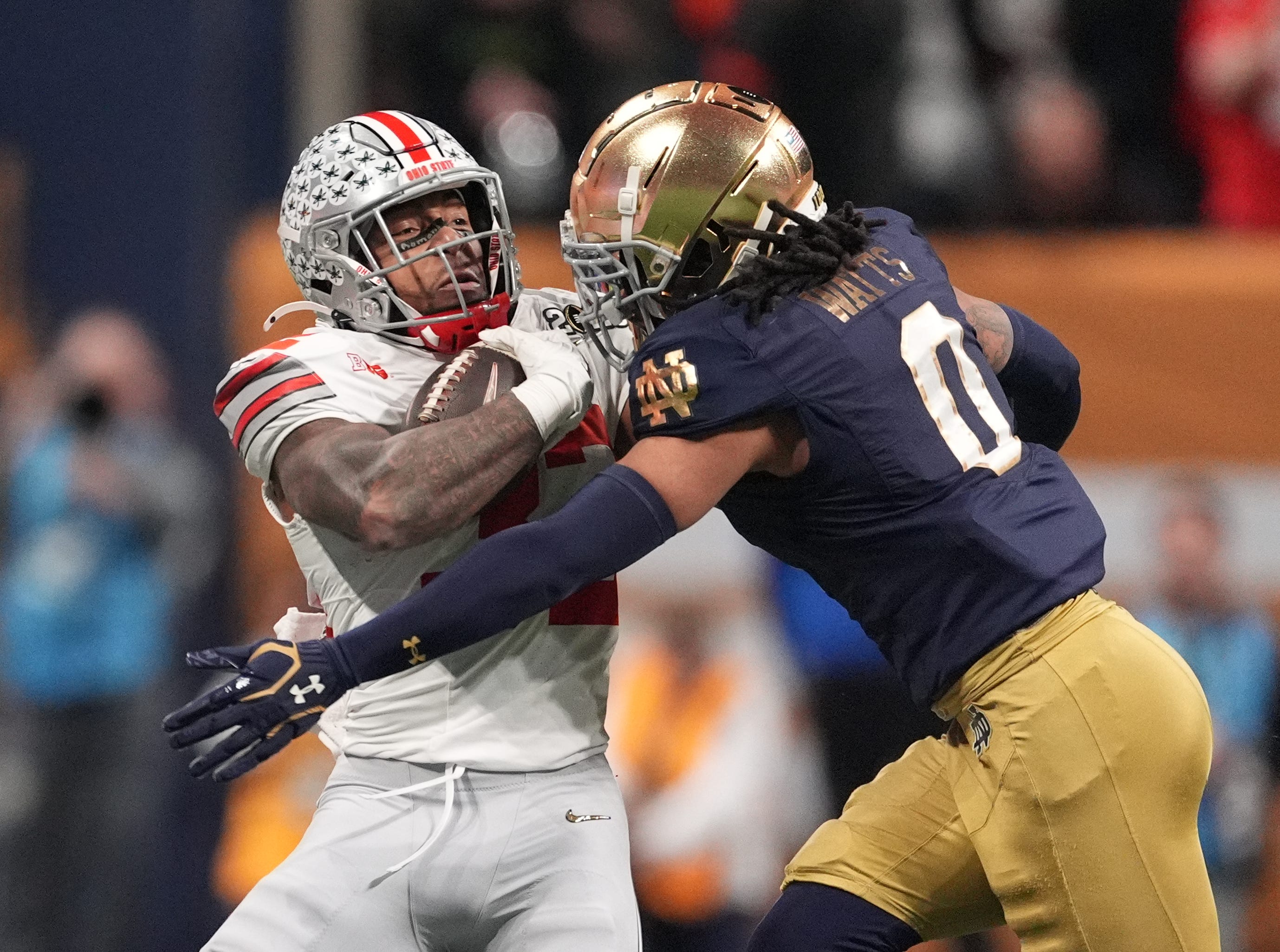 ‘Be Yourself’: Kyle Hamilton’s advice to Notre Dame star Xavier Watts ...