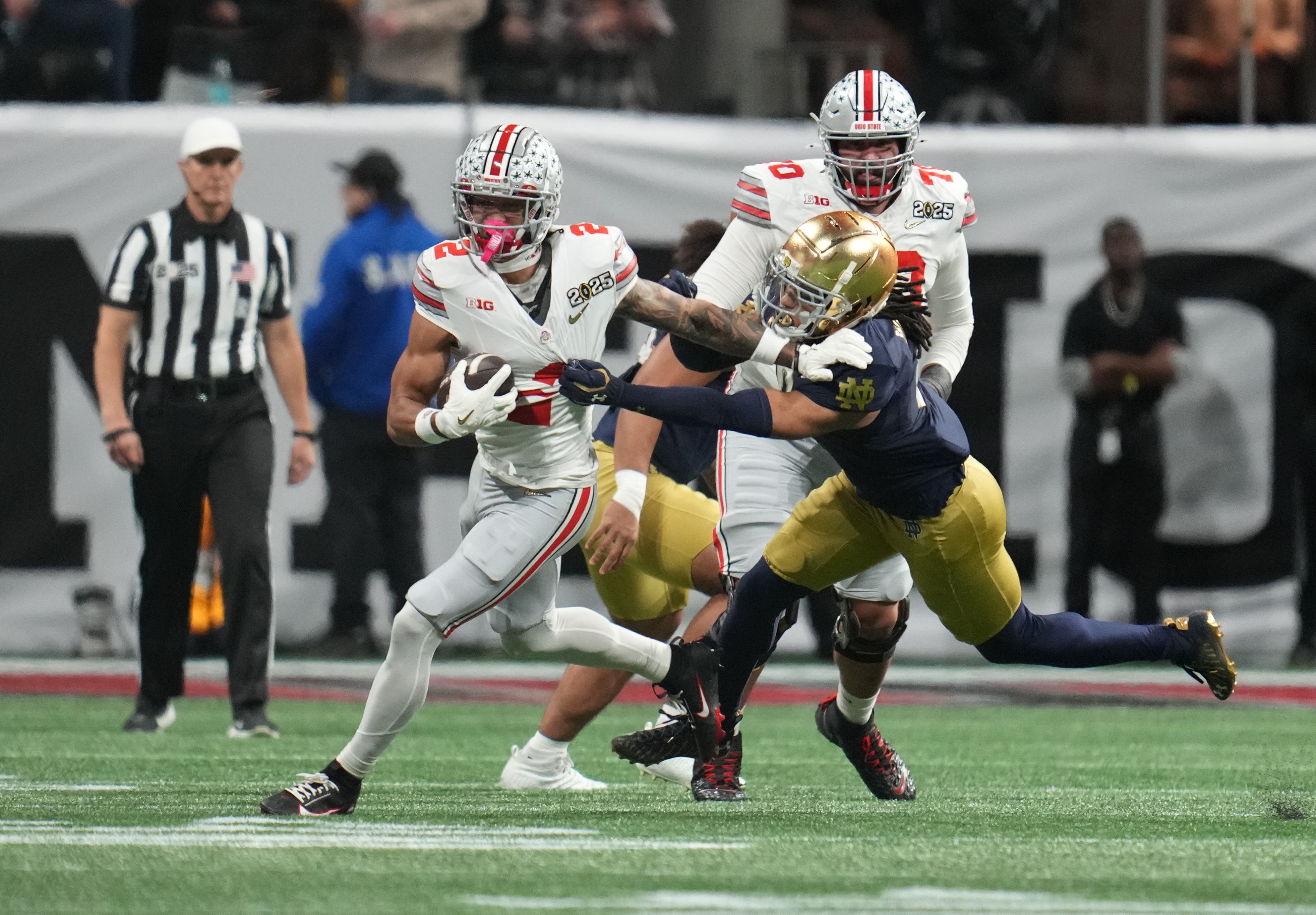Notre Dame football scraps but can't keep up with Ohio State in CFP final