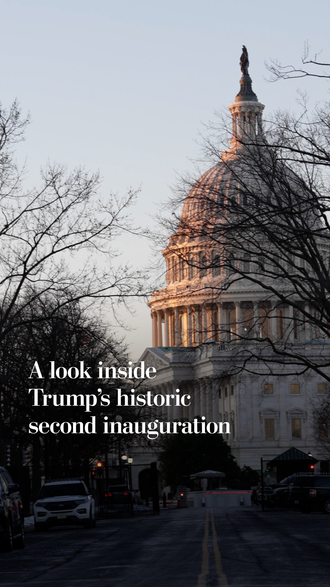 A look inside Trump's historic second inauguration