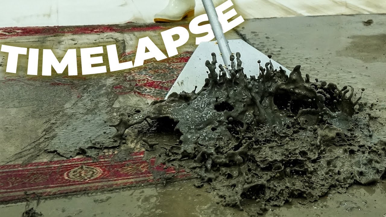 Carpet Cleaning Time Lapse That Will Amaze You - Rug Cleaning ASMR