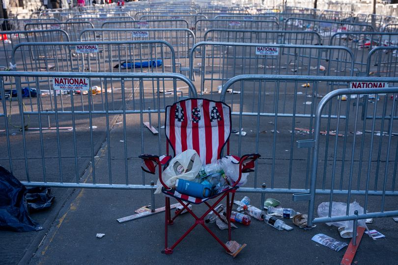 Massive cleanup underway after MAGA supporters leave behind trash at ...