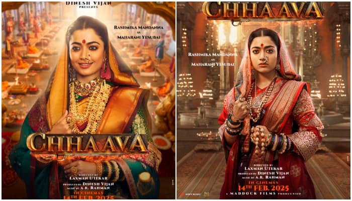 'Chhaava': Rashmika Mandanna looks aces Maharani Yesubai's look in new ...
