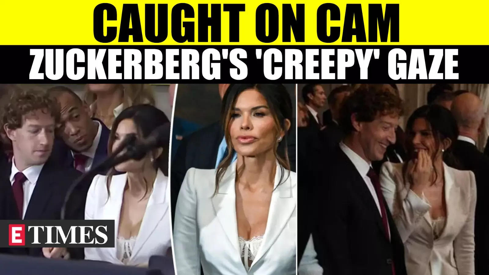 Mark Zuckerberg’s Sneaky Glances Steal Spotlight At Trump’s ...