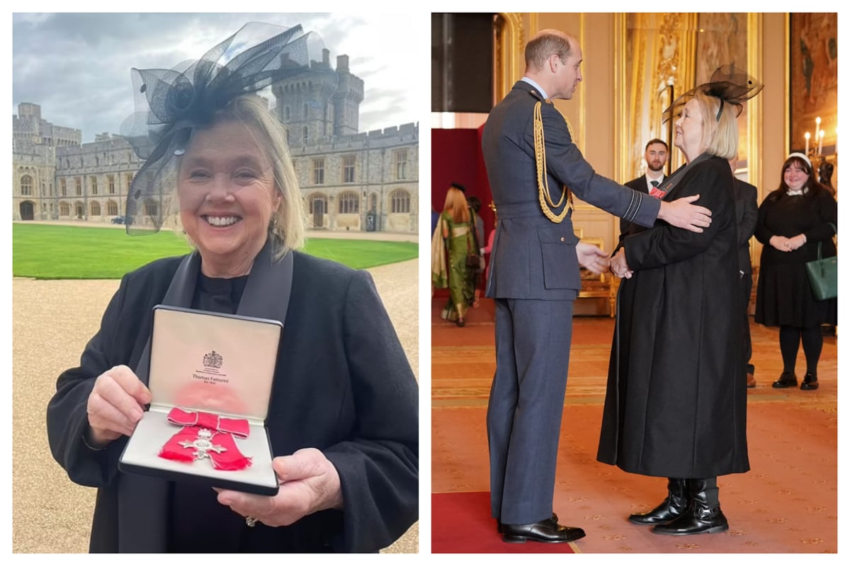 Pauline Quirke awarded MBE by Prince William in final public appearance ...