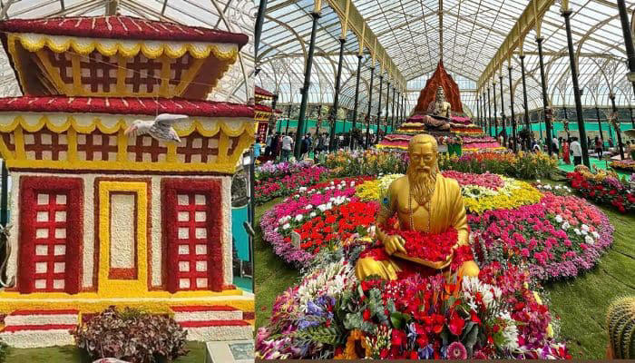 Republic Day 2025: Bengaluru's Lalbagh Flower show mesmerizes visitors with stunning visuals ...