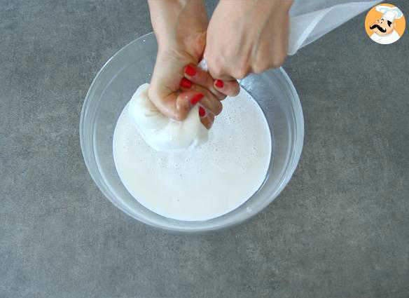 Homemade almond milk