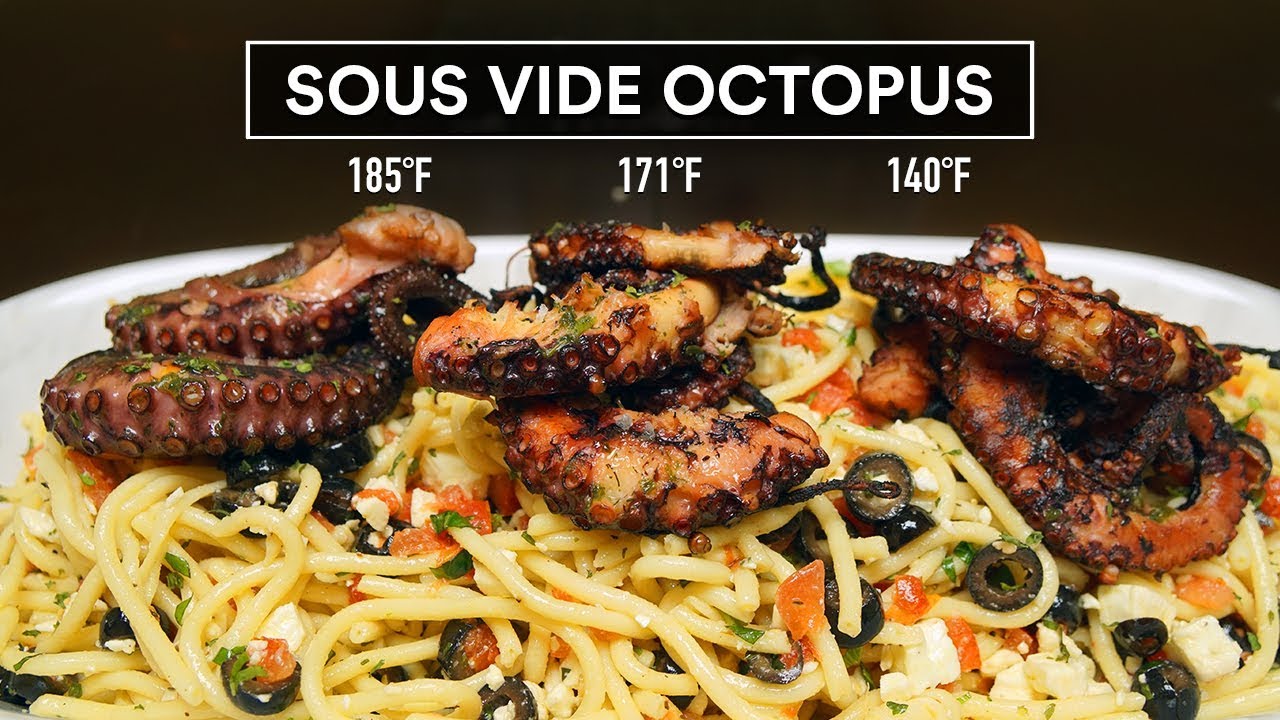 Sous vide octopus experiment - AKA pulpo