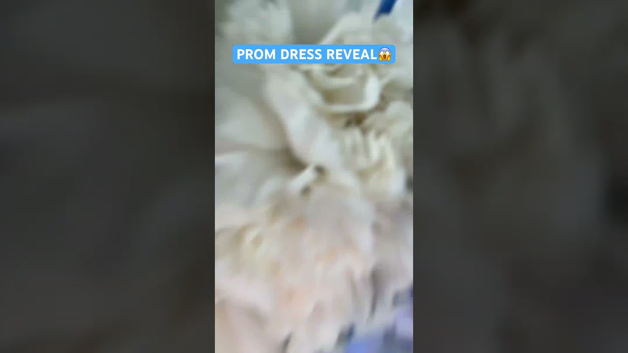 Prom Dress Reveal