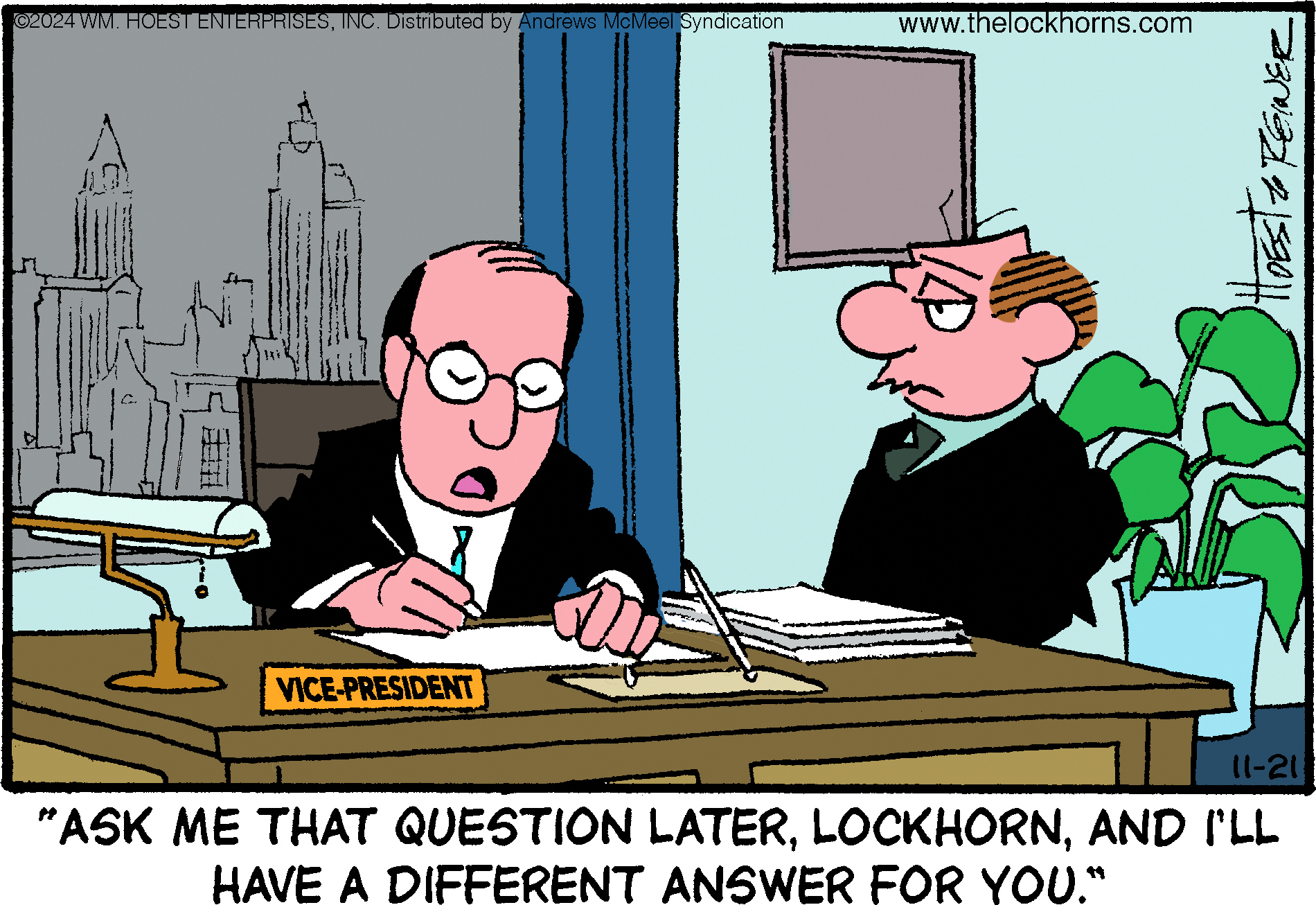 The Lockhorns by Bunny Hoest and John Reiner