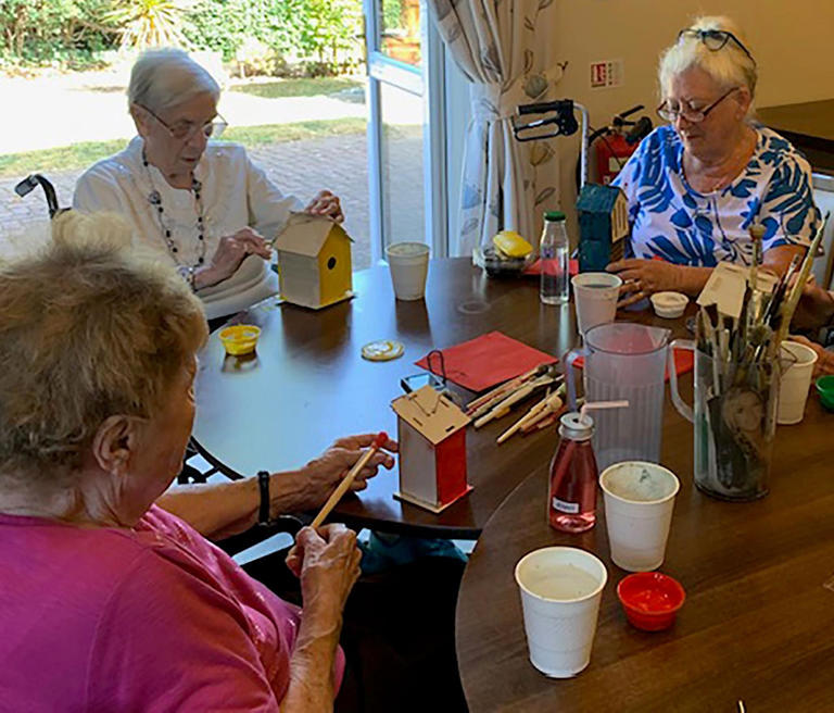 Grimsby care home marks the Big Garden Birdwatch