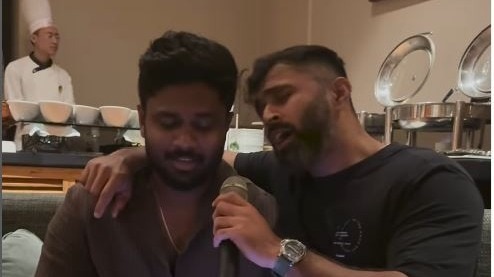 Watch: Sanju Samson sings Bollywood song, gets feedback from Surya in ...