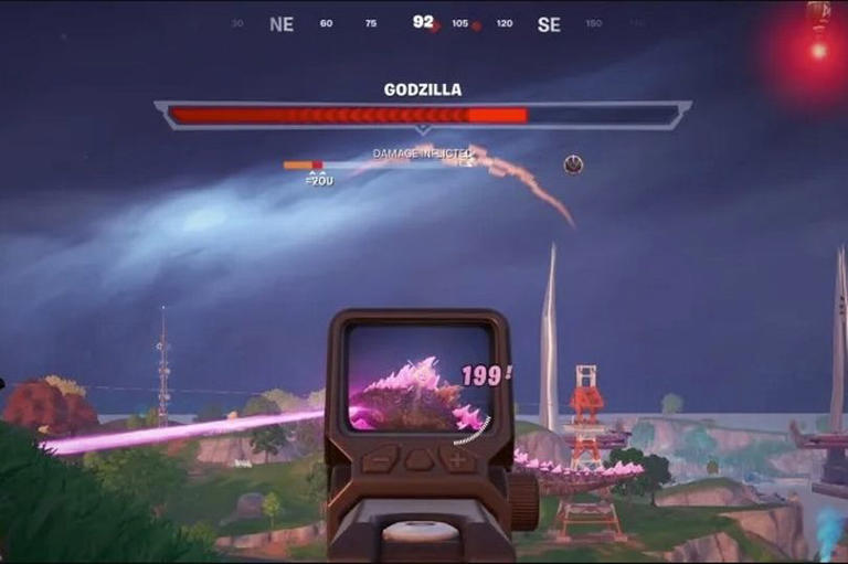 Fortnite: Where and when Godzilla appears and how to acquire the ...