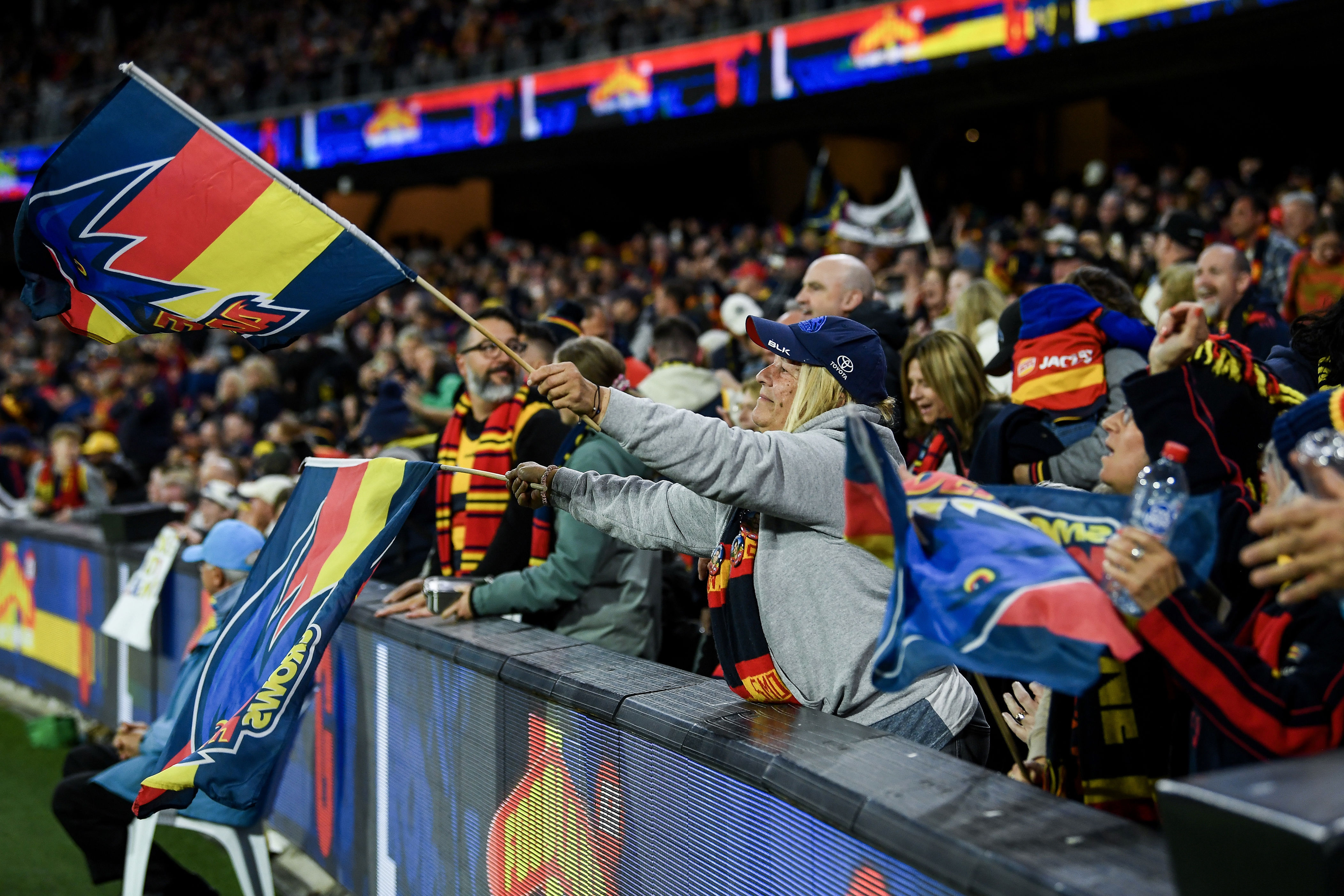 Crows' 'galling' cash grab ripped as Adelaide Oval row erupts