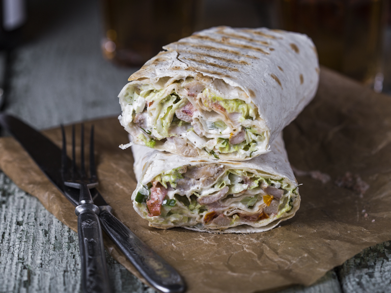 Bauchfettkillerrezept: Köstlich-aromatische Protein-Wraps aus nur 3 Zutaten
