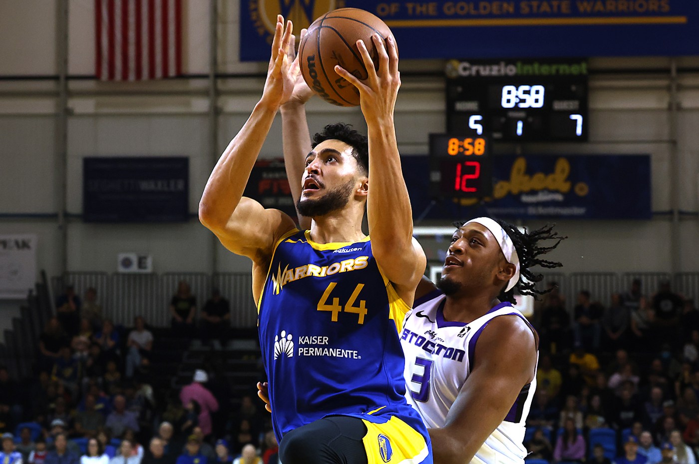 A bad knock, knock joke and a heck of a Santa Cruz Warriors game | NBA ...