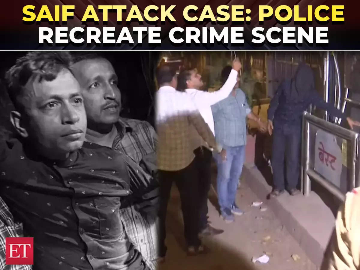Saif Ali Khan attack case: Mumbai Police bring accused Md Shariful ...