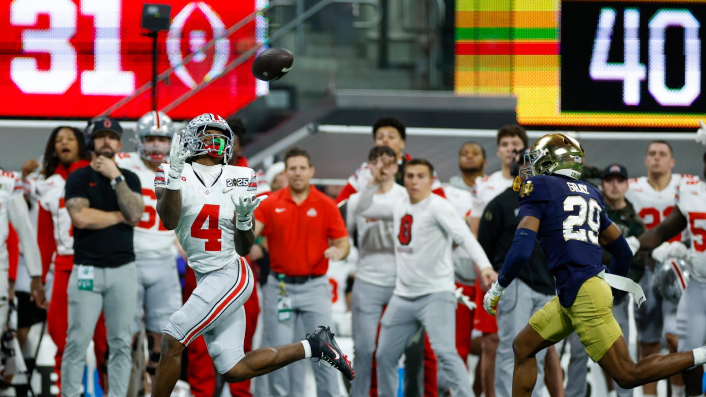 Jeremiah Smith's all-time freshman season ends with title-clinching ...