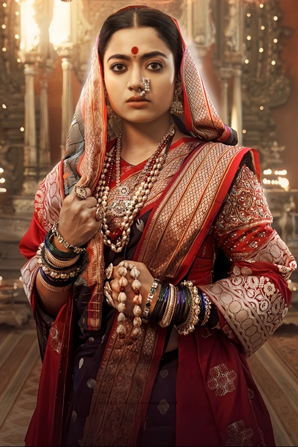 Makers Finally Reveal Rashmika Mandanna’s Look In Chhaava; Fans Say ...