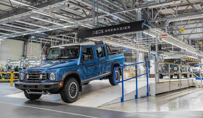 Ineos Grenadier torna in produzione in Francia