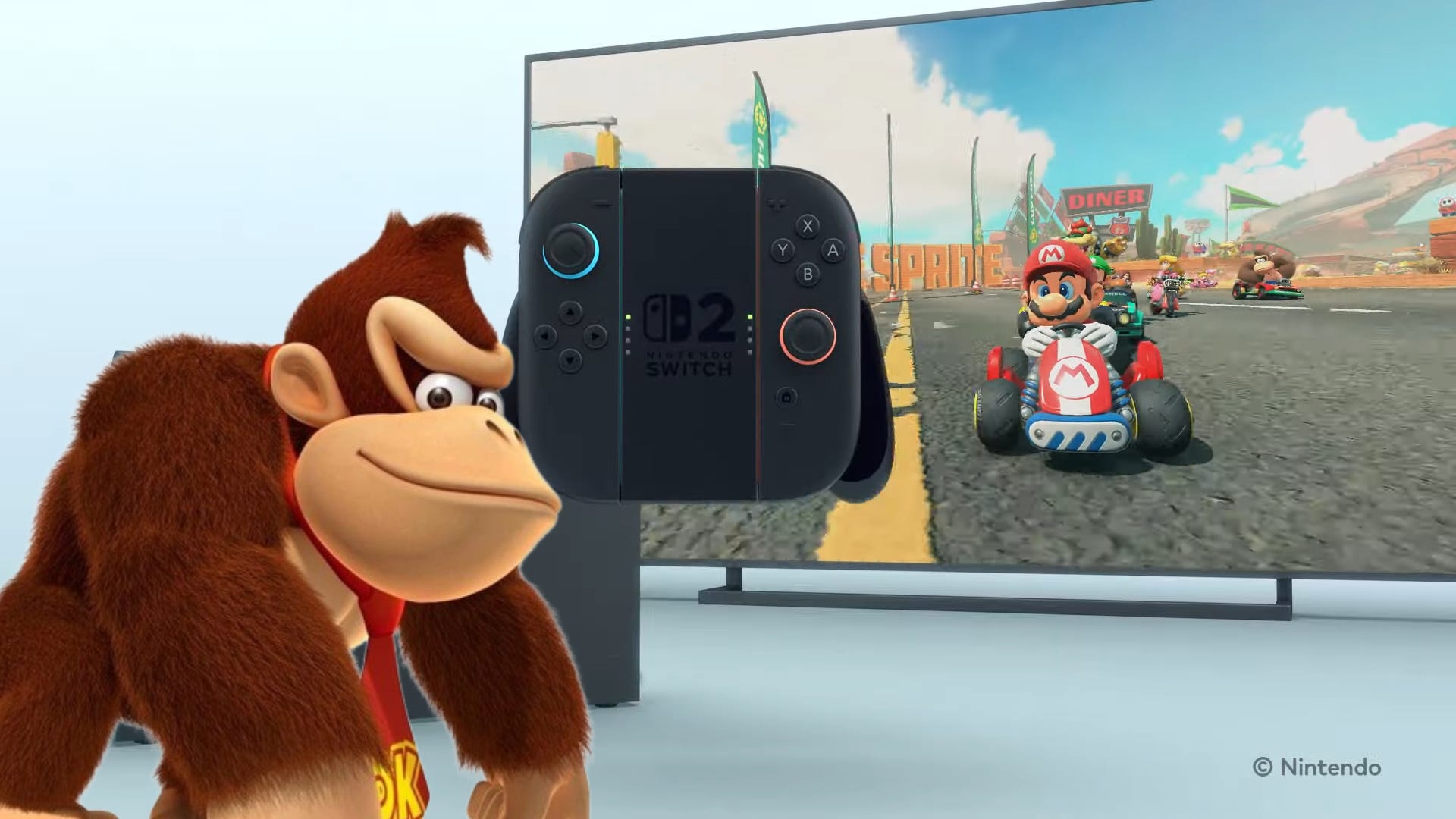 Donkey Kong's new look in Switch 2 Mario Kart approved by former Rare ...