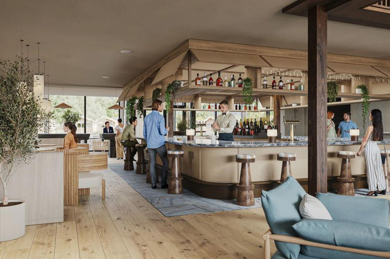 Chester Zoo unveils new images of safari lodges due to open in 2025
