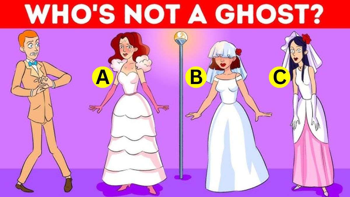 Brain Teaser: Spot Who Is Not A Ghost In 5 Seconds? Only 1% With Sharp Attention to Detail Pass ...