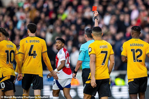 Arsenal lodge appeal against Myles Lewis-Skelly's controversial red ...