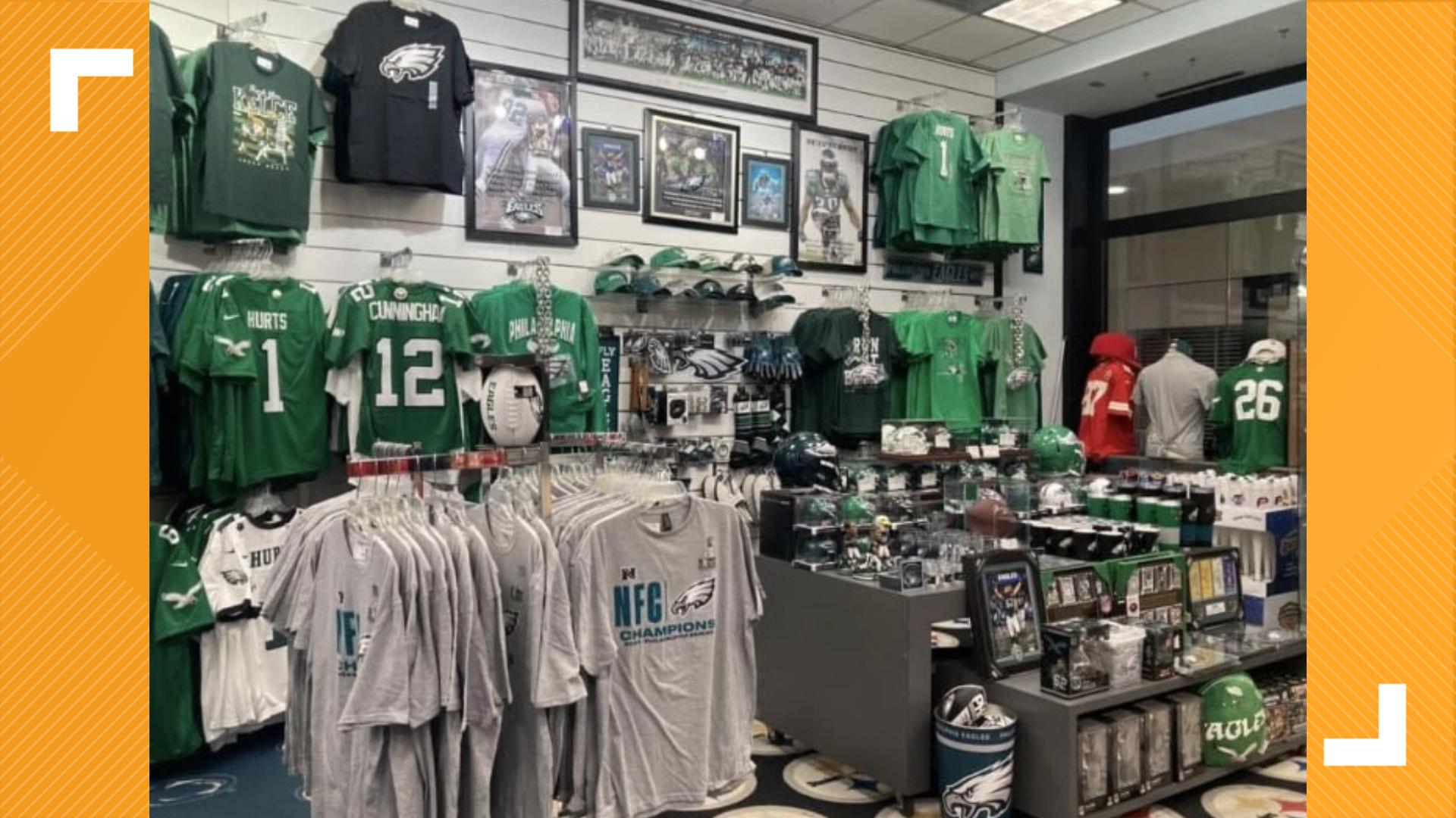 Bleacher Bums receives Eagles' Super Bowl victory merch
