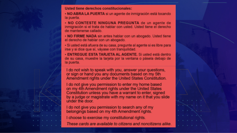 LA schools distributing ‘red cards’ to help immigrant families ‘assert ...