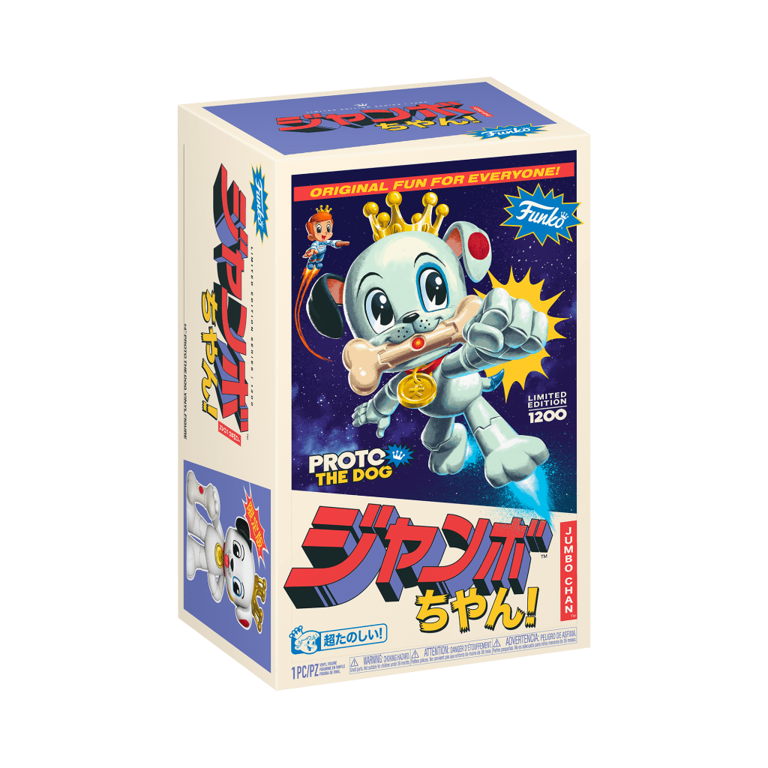 Exclusive Look at Funko's Jumbo Chan Proto the Dog Vinyl Collectible
