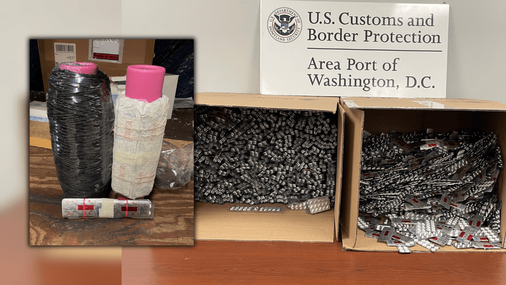 Dulles CBP officers seize nearly 70,000 Ambien pills hidden in yarn ...
