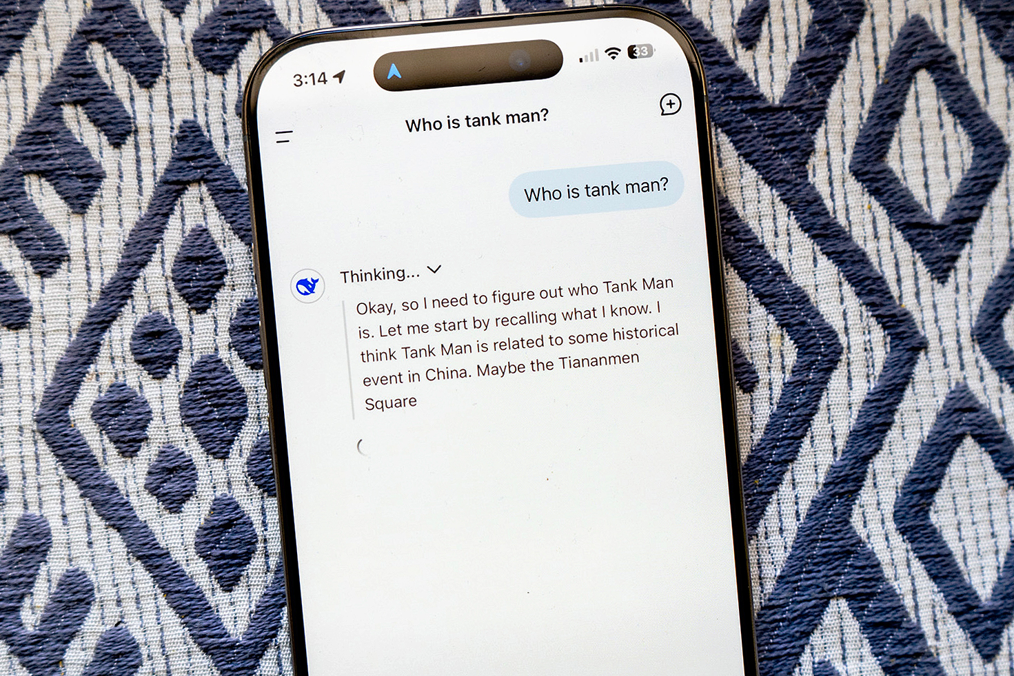 The DeepSeek app is impressively strange. Here’s what the fuss is about.