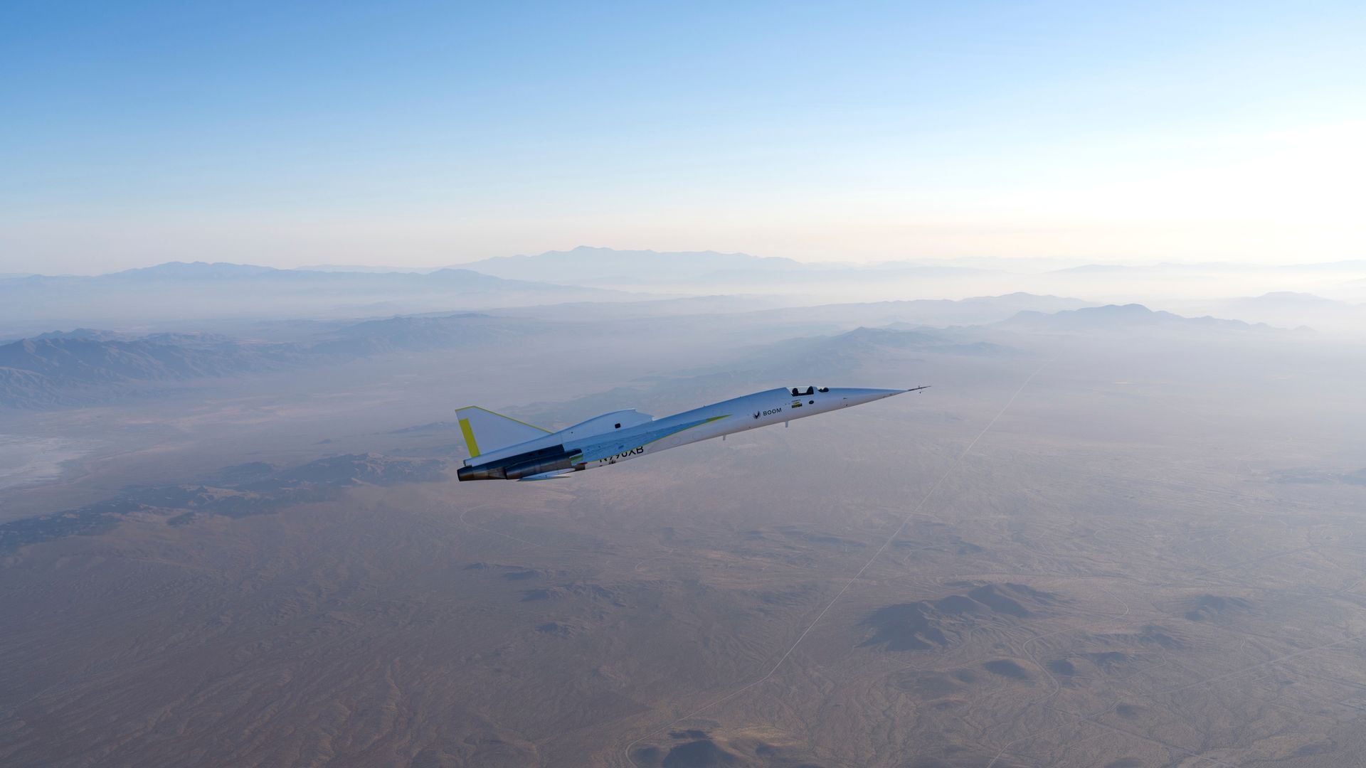 Testflugzeug von US-Start-up durchbricht Schallmauer