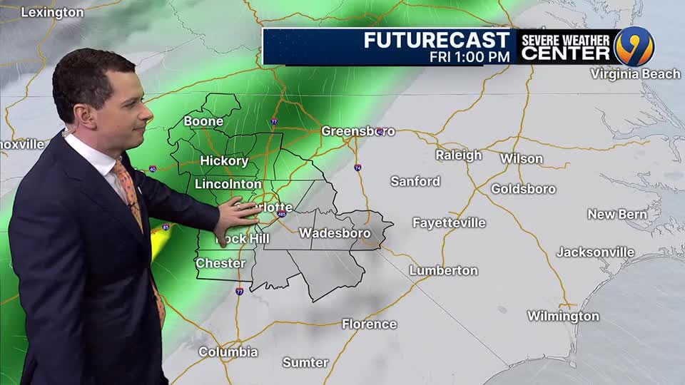 Tuesday afternoon forecast update with Meteorologist Joe Puma