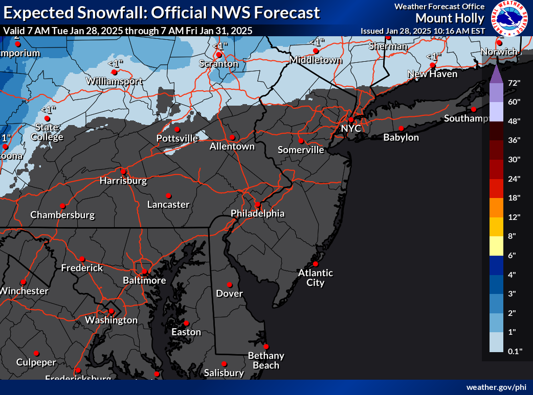 NJ wild wintry forecast brings snow, fluctuating temps: What to expect