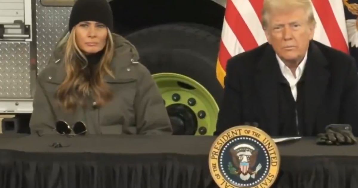 Watch: The Exquisite Look on Melania's Face as Trump Says Fauci's ...
