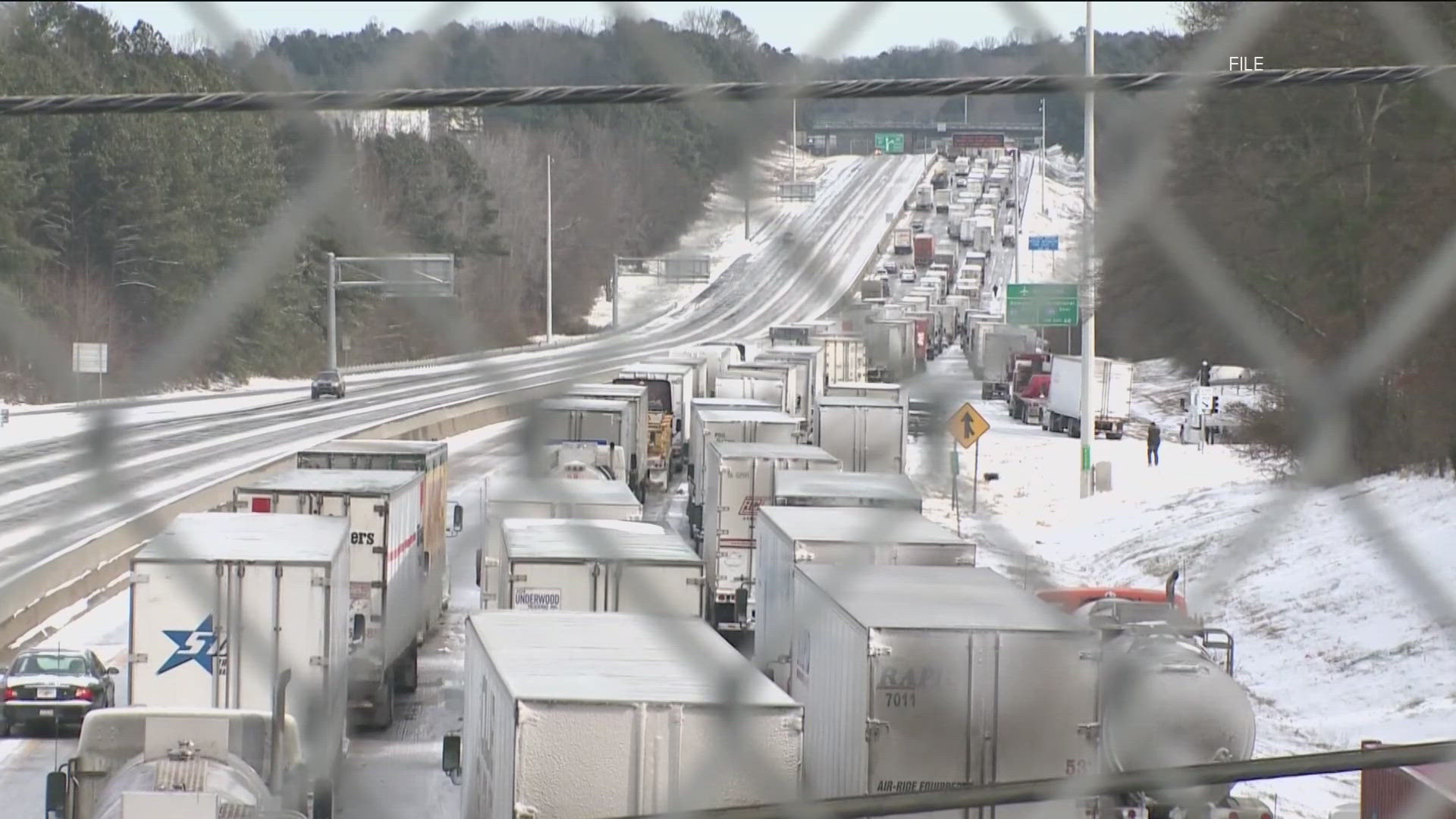 11 years since Atlanta snow jam