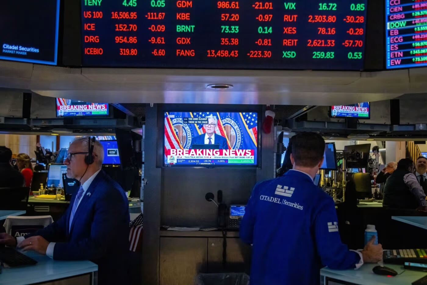 IPSA y Wall Street repuntan tras decisión de tasas de la Fed