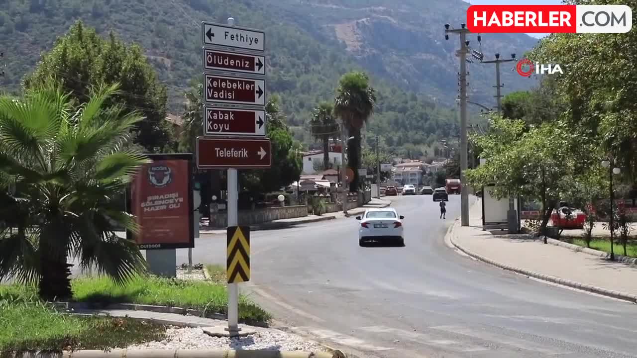 Ölüdeniz'de 320 milyon TL'lik dev yol yatırımı başladı