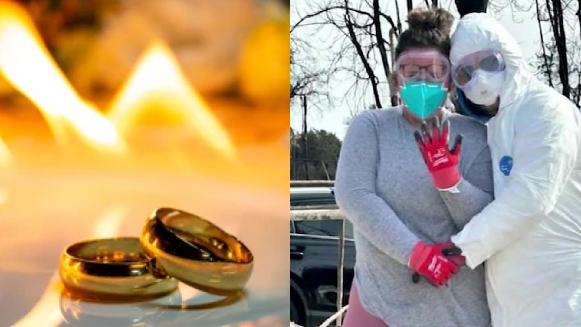 California couple finds engagement ring in wildfire aftermath (leading to proposal)