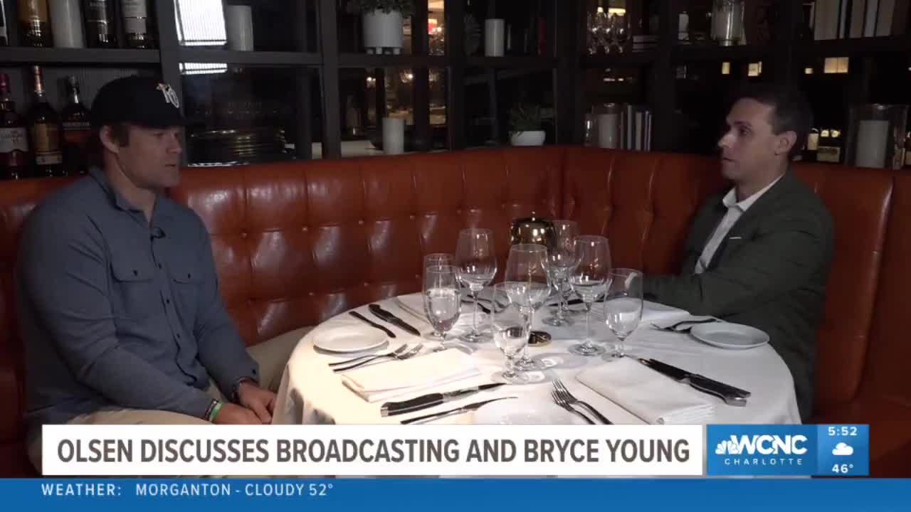 Greg Olsen Talks Announcing and Bryce Young