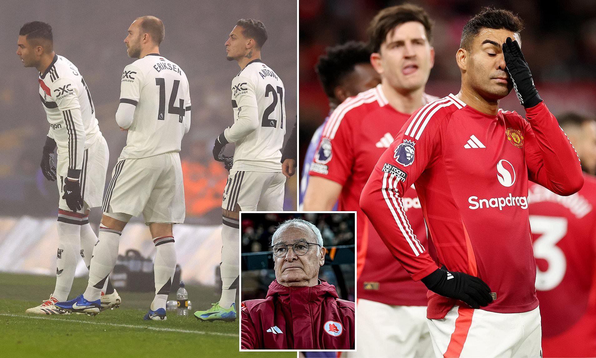 Roma launch shock move for Man United veteran after falling down the ...