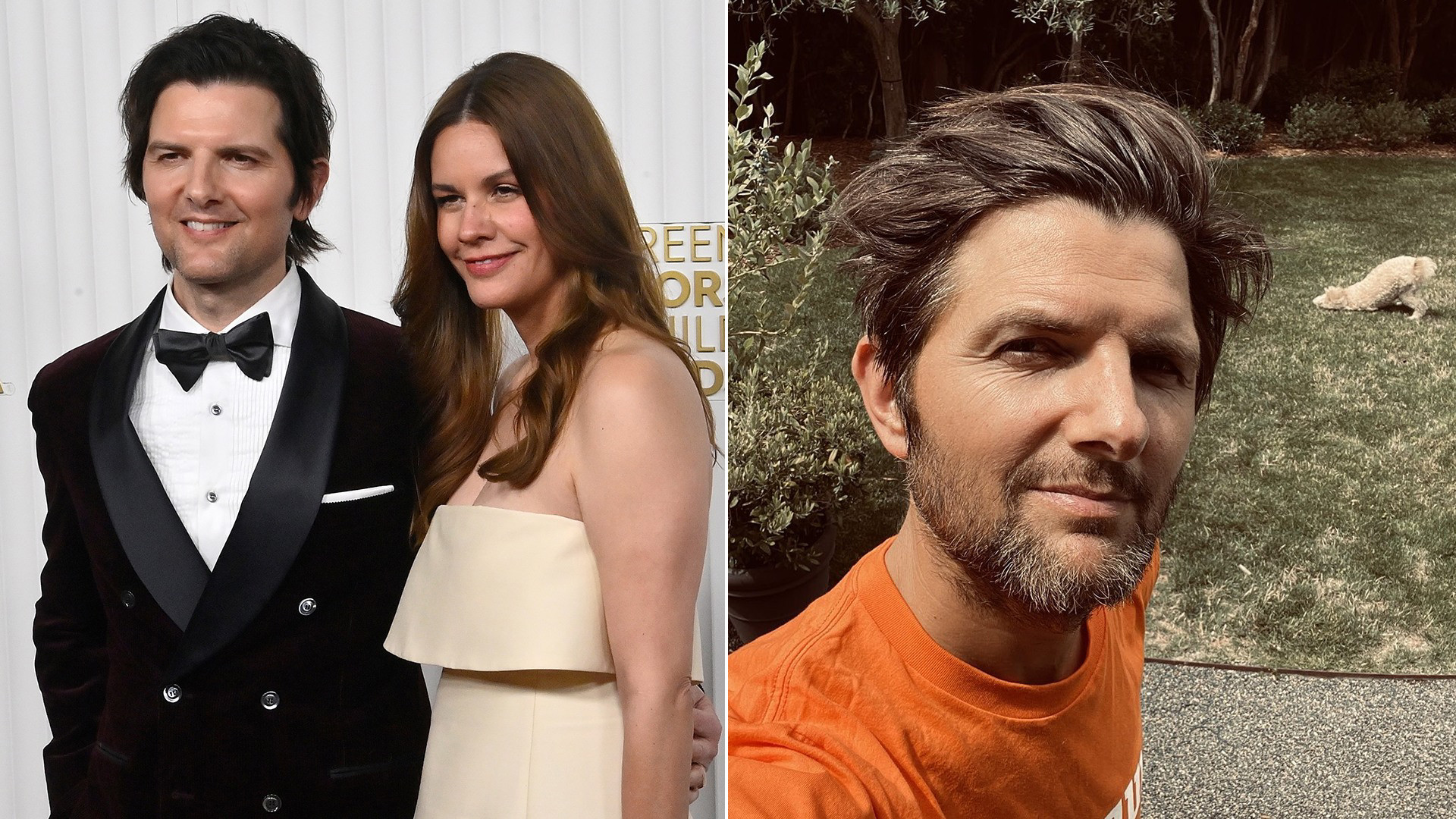 Severance star Adam Scott's super private Hollywood mansion with his ... Severance star Adam Scott's super private Hollywood mansion with his ...