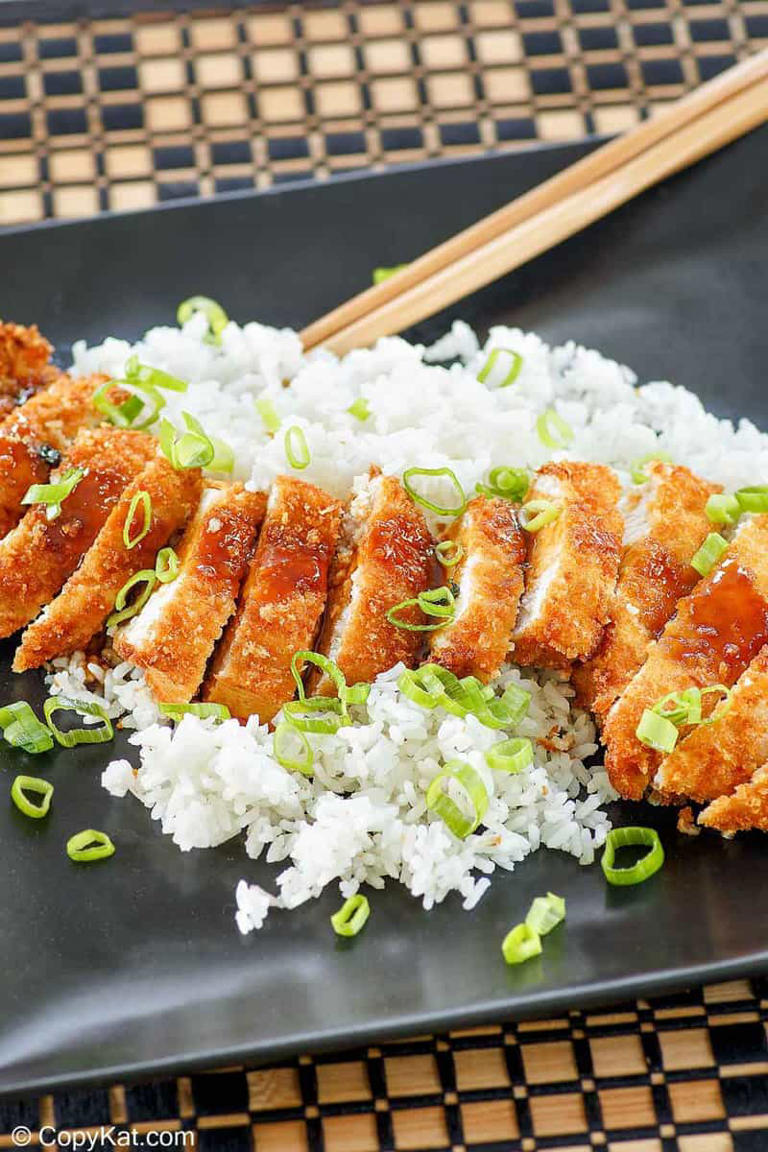 Chicken Katsu with Tonkatsu Sauce