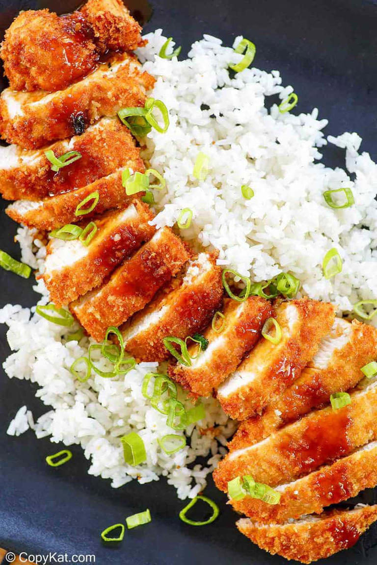 Chicken Katsu with Tonkatsu Sauce