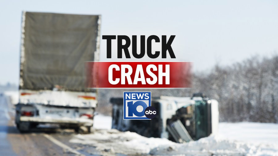 Tractor-trailer rollover closes part of NY-30A Tractor-trailer rollover closes part of NY-30A