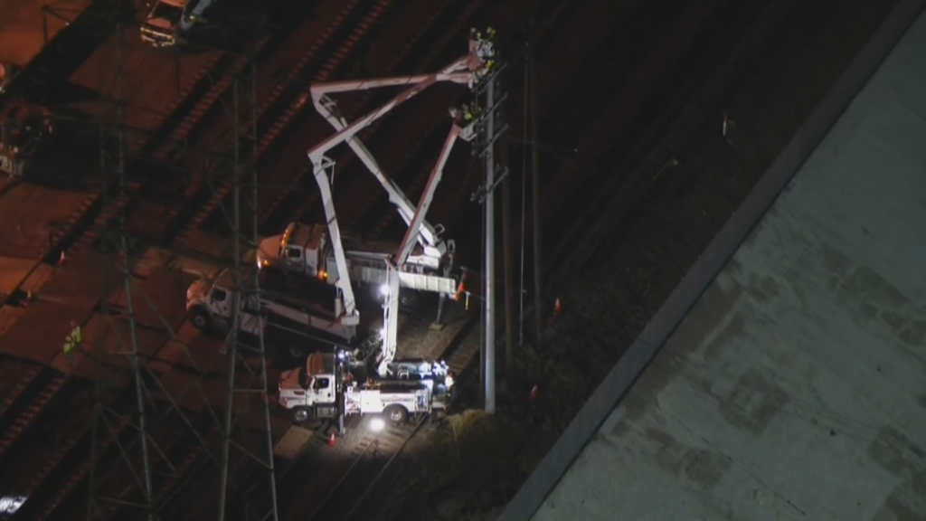 3 Metrolink lines to Orange, Riverside counties canceled due to downed ...