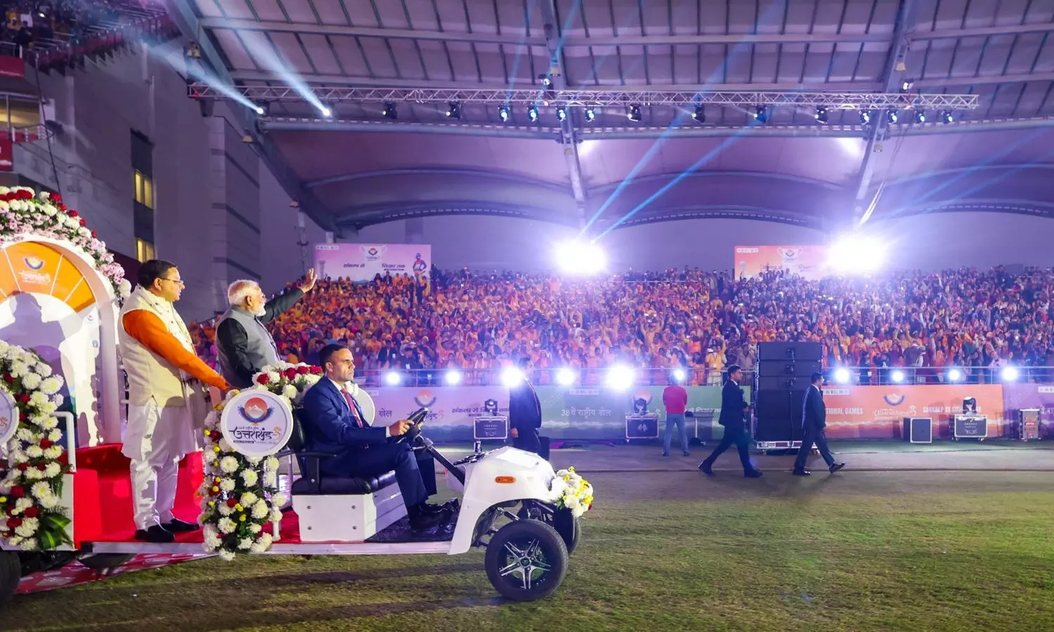 National Games 2025: A colorful spectacle as PM Modi inaugurates the Games