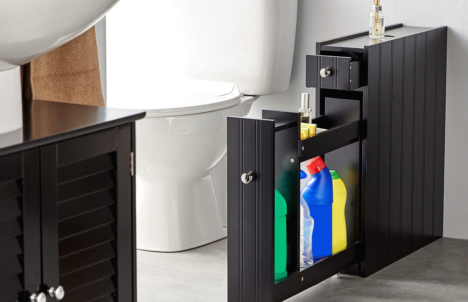 29 Simple Storage Hacks For A Tidy Bathroom